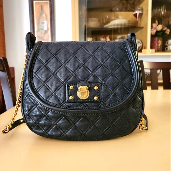 Marc Jacobs | Bags | Marc Jacobs Cooper Lamb Leather Italian Crossbody ...